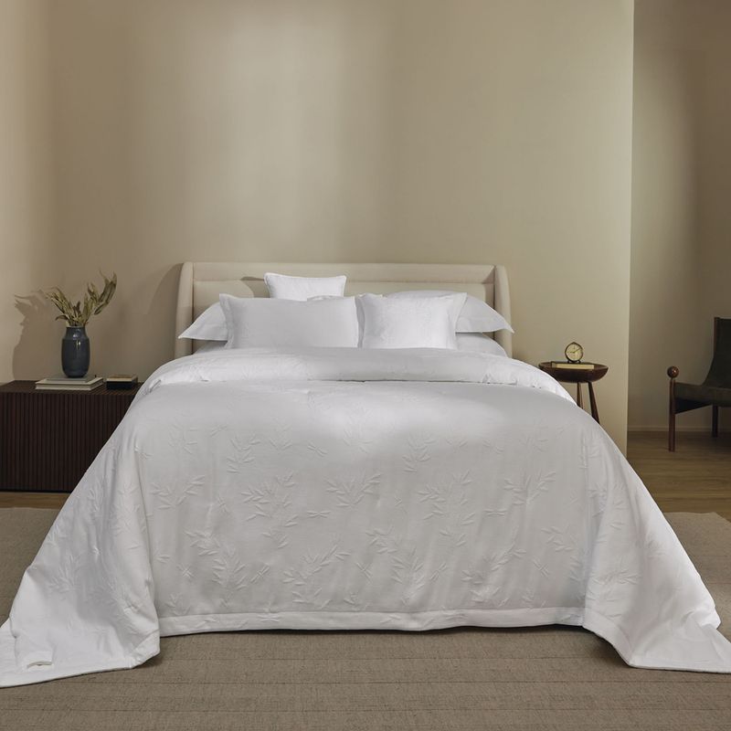 Kit Cobre Leito Colcha King Trussardi Vantini 200 Fios - Lojas Donna